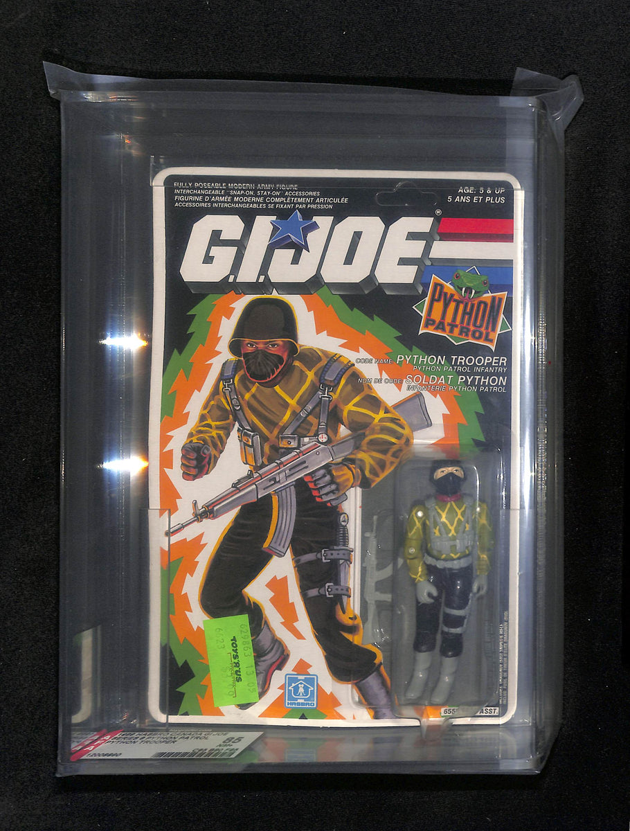 Vintage G.I. Joe - Python Trooper - Python Patrol - AFA 85 - Hasbro ...