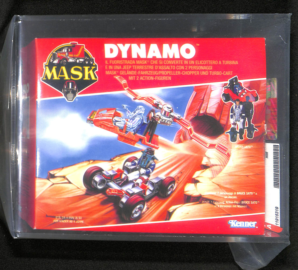 1988 Kenner Europe MASK Split Seconds Dynamo AFA 80 NM on ICE – ICE ...