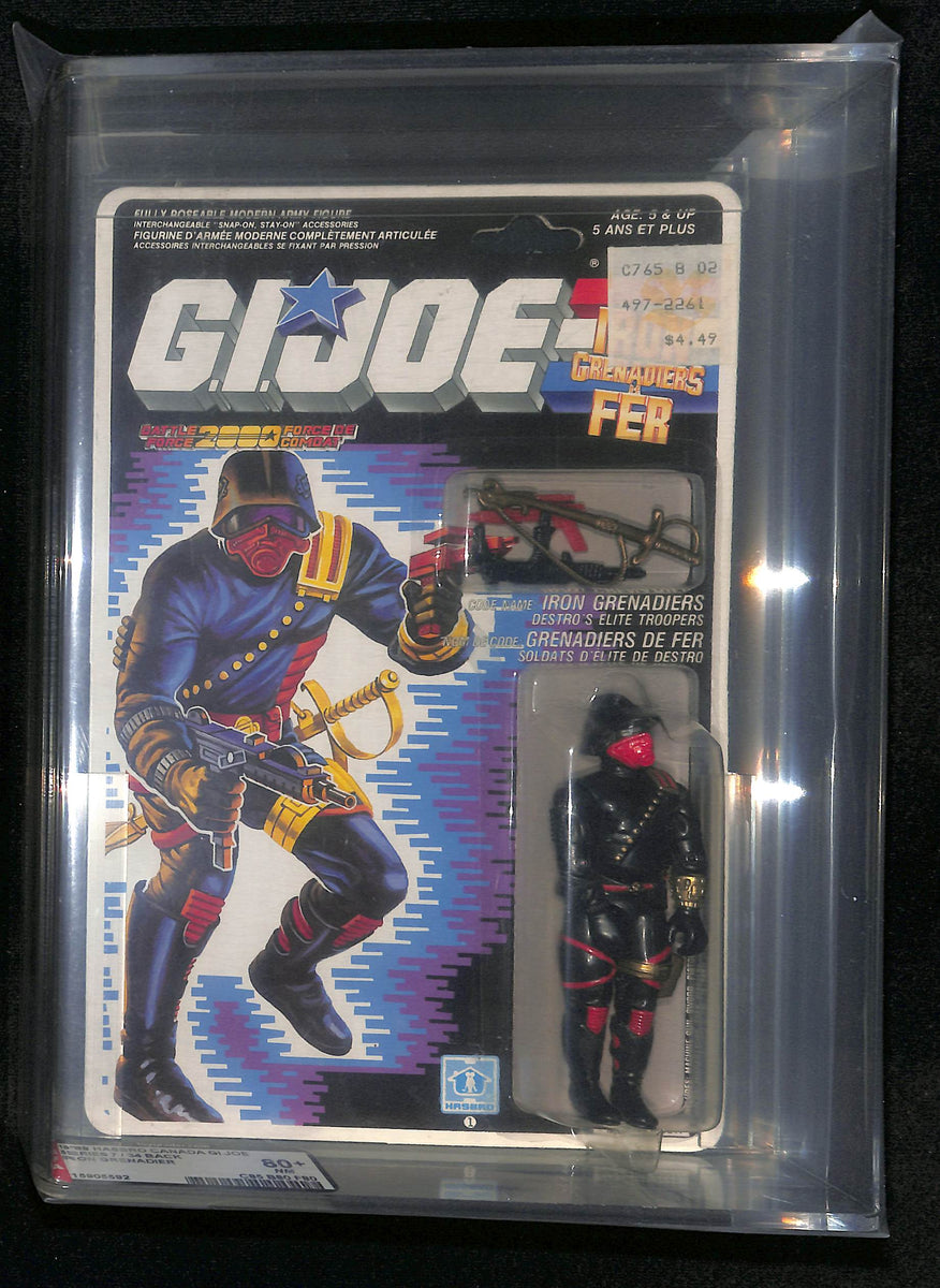 Vintage G.I. Joe - Iron Grenadier - AFA 80+ C85 B80 F80 - Hasbro Canada ...