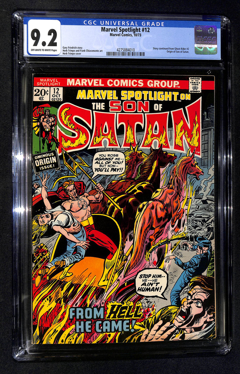 Marvel Spotlight #12 CGC 9.2 Origin of Son of Satan on ICE – ICE ...