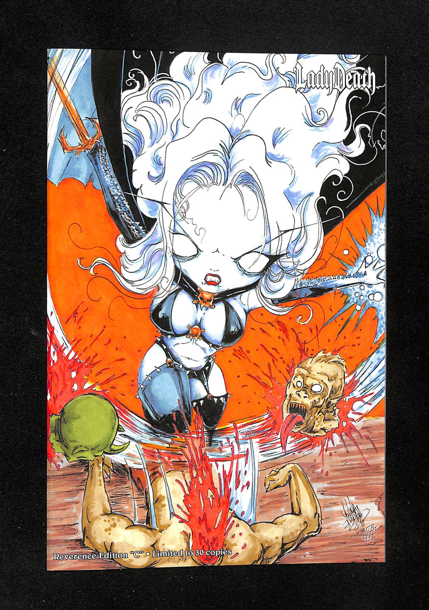 Lady Death: Scorched Earth #1 Variant on ICE – ICE Collectibles
